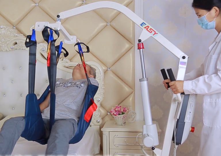 Electronic Patient Lifter | with Sling | Abu Lail Medical & Sport Center