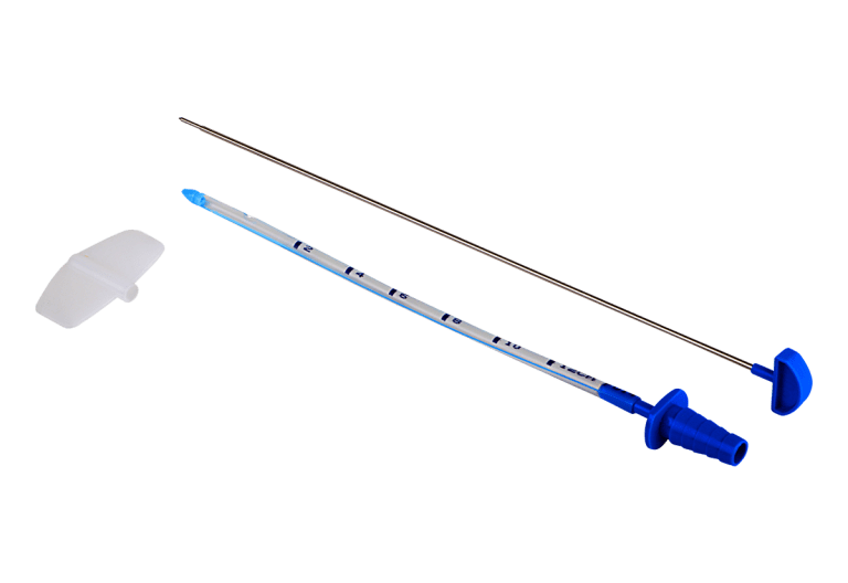 Thoracic Drainage Catheter | Chest Drainage Catheter | With Trocar ...