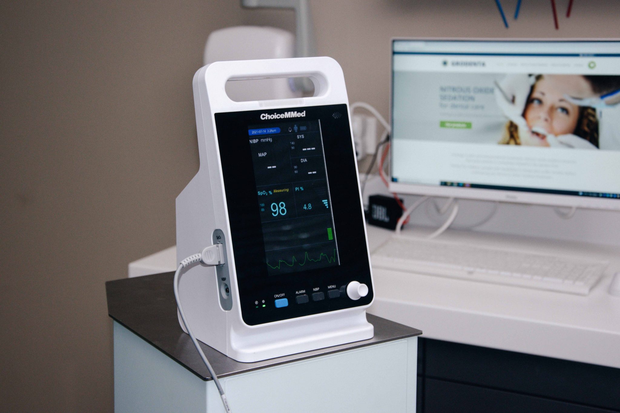 CHOICEMMED Patient Monitor | Vital Sign Patient Monitor | NIBP RESP ...