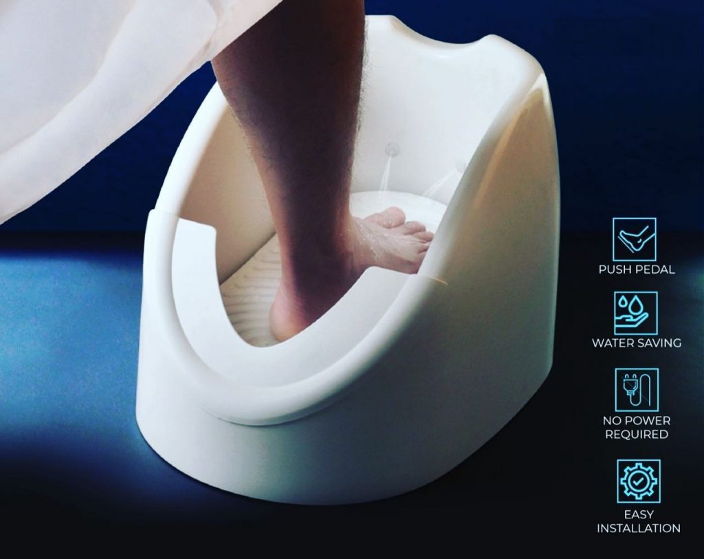 Automatic Foot Washer | Muslim Ablution | Islamic Mosque sanitary ...