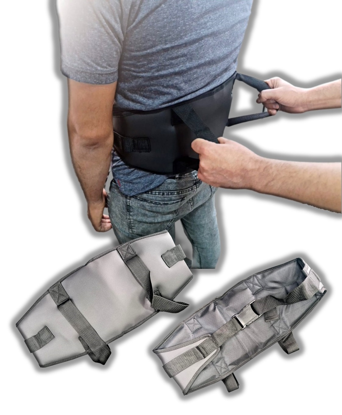 Secure Gait Belt with Handles for Seniors | Medical Walking & Transfer ...
