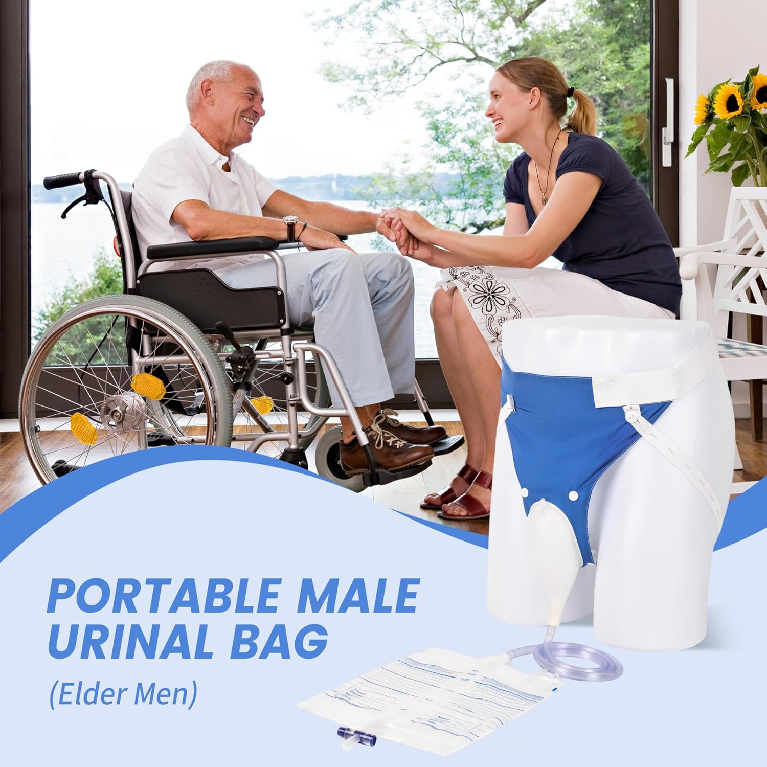 Wearable Urine Collector | Urine Collection Bag | Reusable with ...